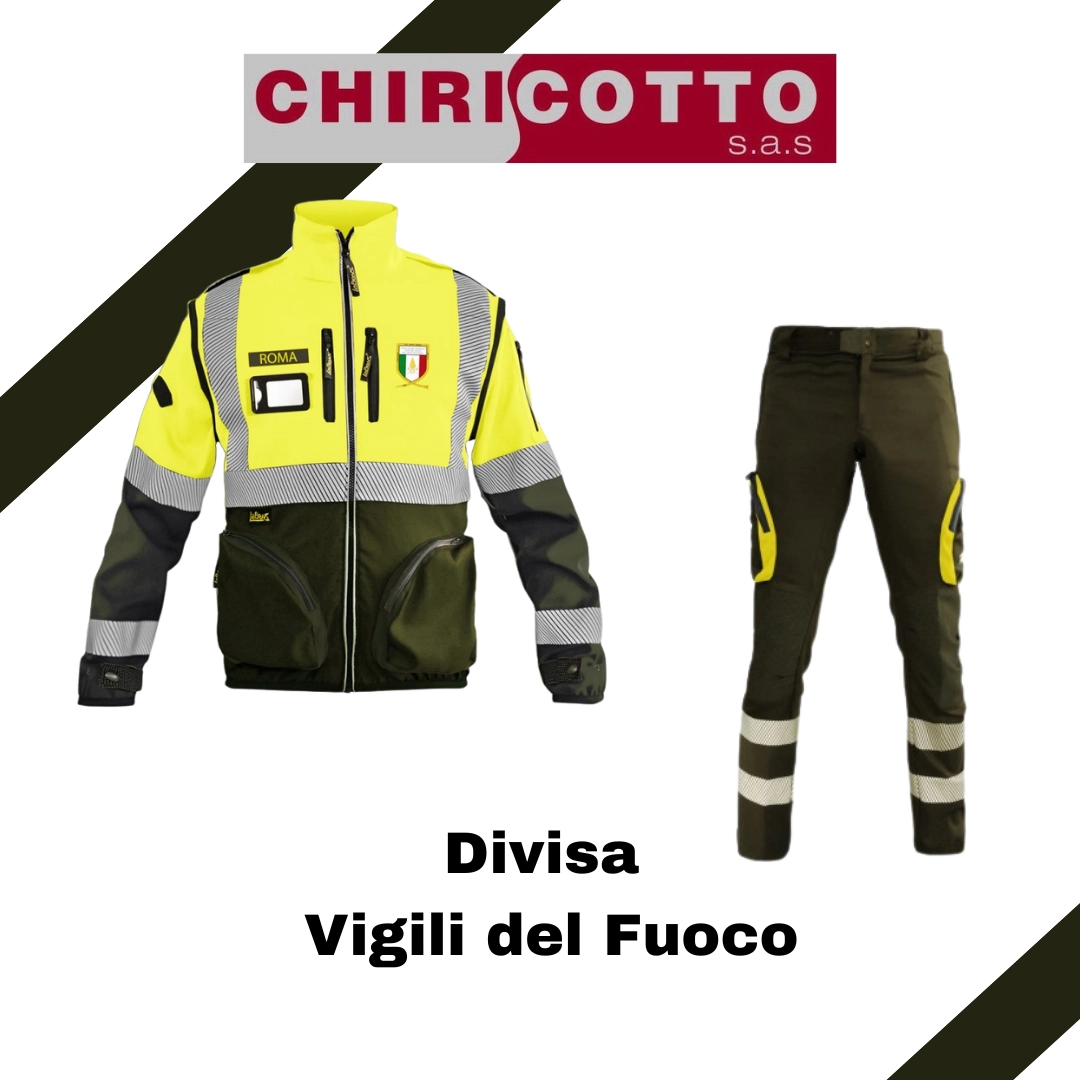 Divisa Vigili Del Fuoco per i professionisti - CHIRICOTTO...